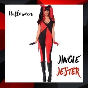 Leg Avenue | Other | Leg Avenue Jingle Jester Halloween Costume L ...